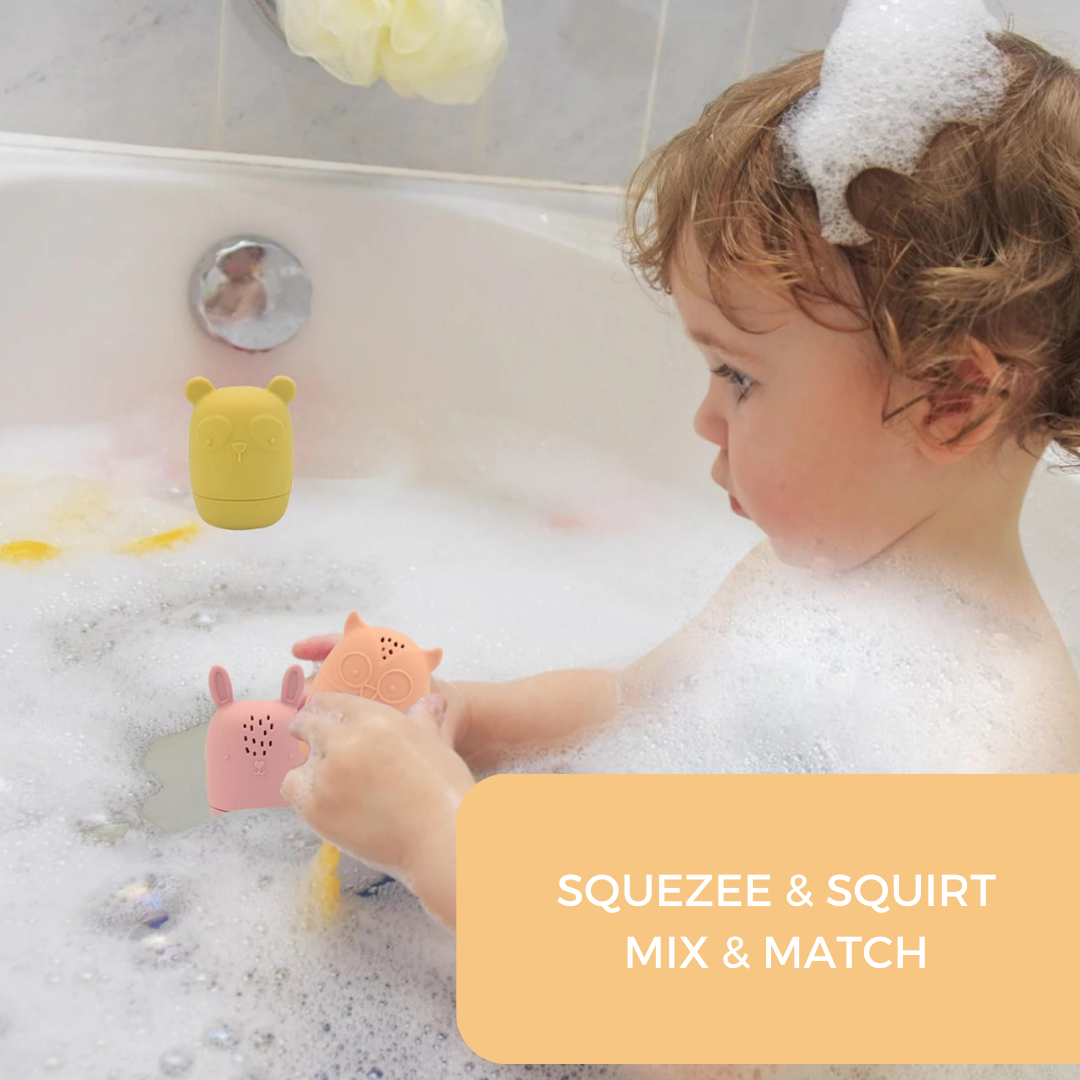 Sprinkler Animal Bath Toys - 4 Piece Set – Dreamroo